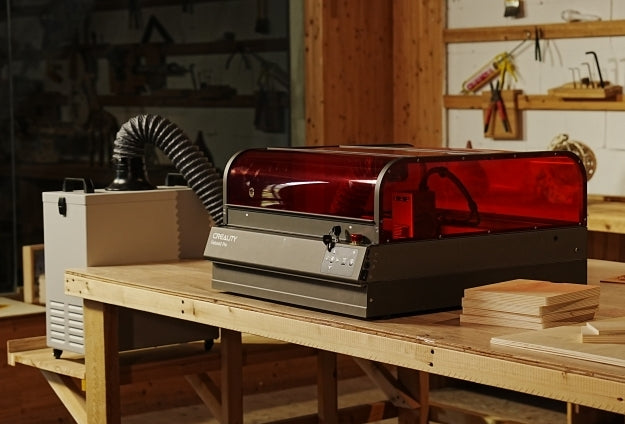 Falcon2 Pro 22W and 40W Enclosed Laser Cutter CrealityFalcon UK